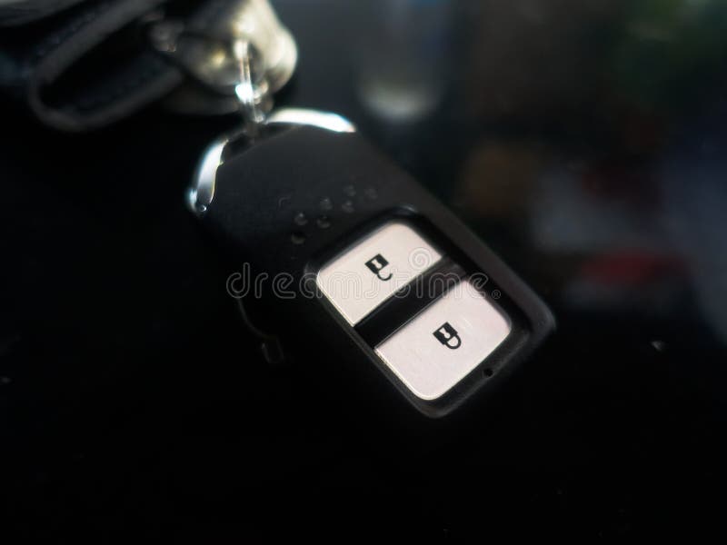 Keyless system on a car. editorial stock image. Image of electronic ...