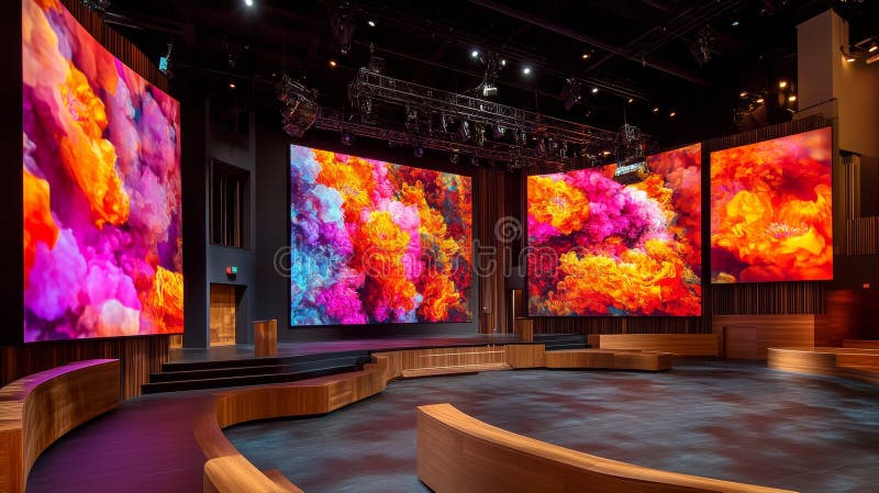 The Keynote Presentation Incorporates a Modern and Sleek Stage Setup ...