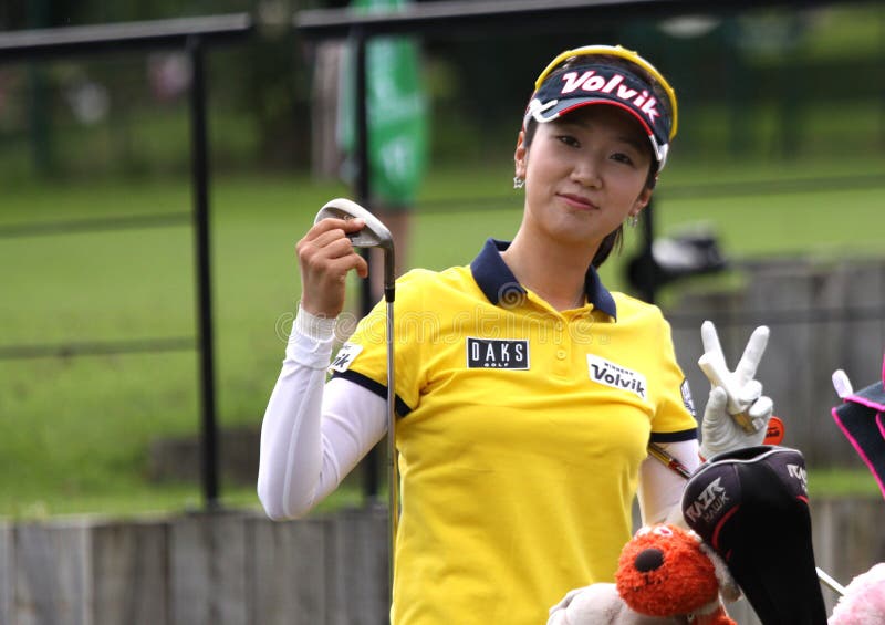 Keyong Bae (KOR) Evian Masters 2011 Editorial Image - Image of practice ...