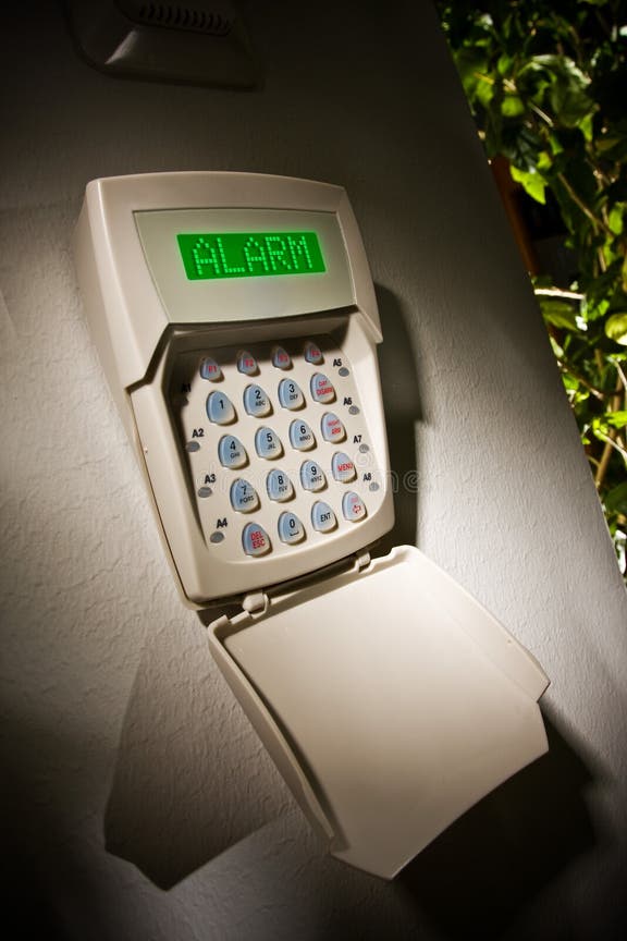 Keypad stock image. Image of police, house, insurance - 6906773