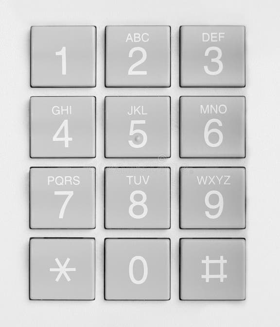 Keypad stock photo. Image of home, phone, color, dialing - 9605780