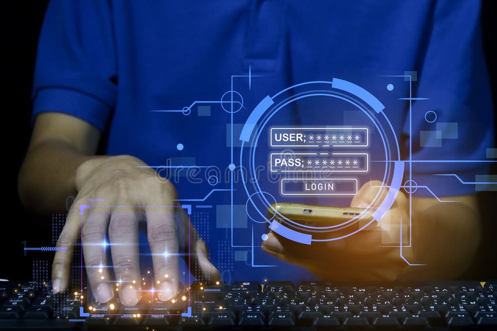 Keypad, Cyber Shield, Lock, Technology Security System. Digital Link ...