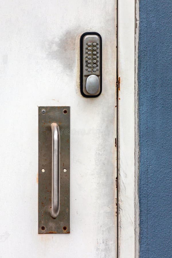 Keyless Door Lock stock image. Image of hong, exterior - 203518785