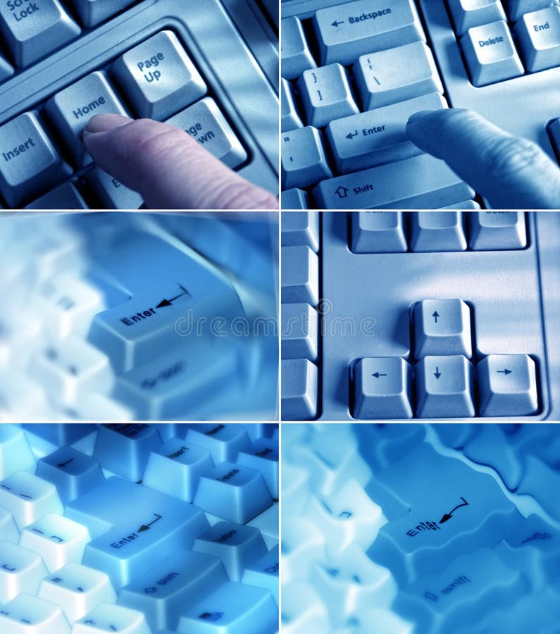 Keypad and finger typing stock image. Image of access - 119878863