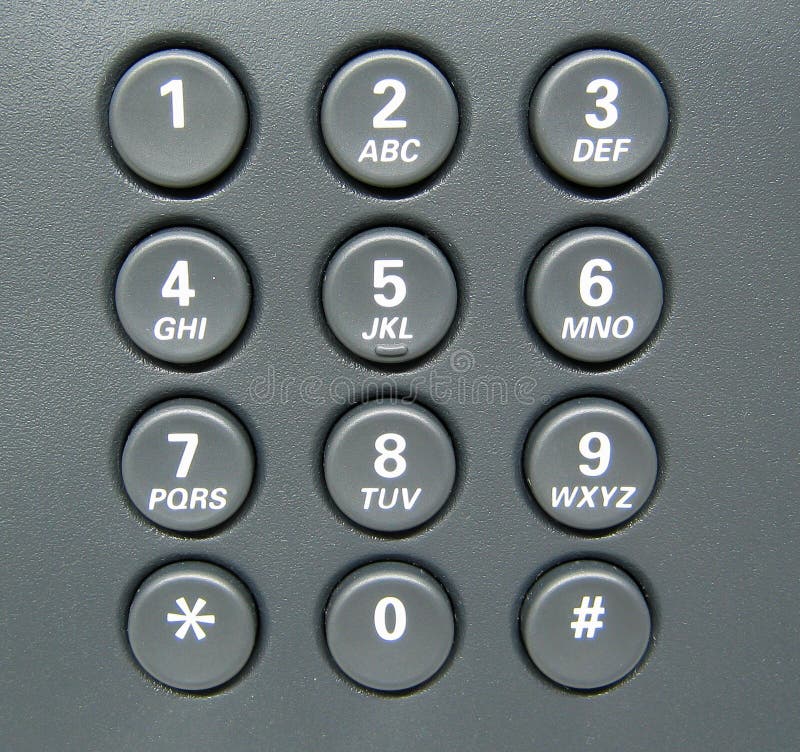Telephone keypad stock image. Image of telecommunications - 17161247