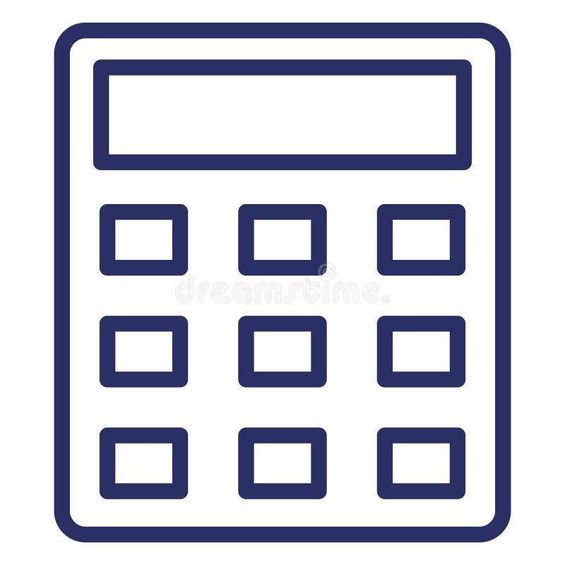 Keypad Isolated Isolated Vector Icon Easily Editable Easily Editable ...