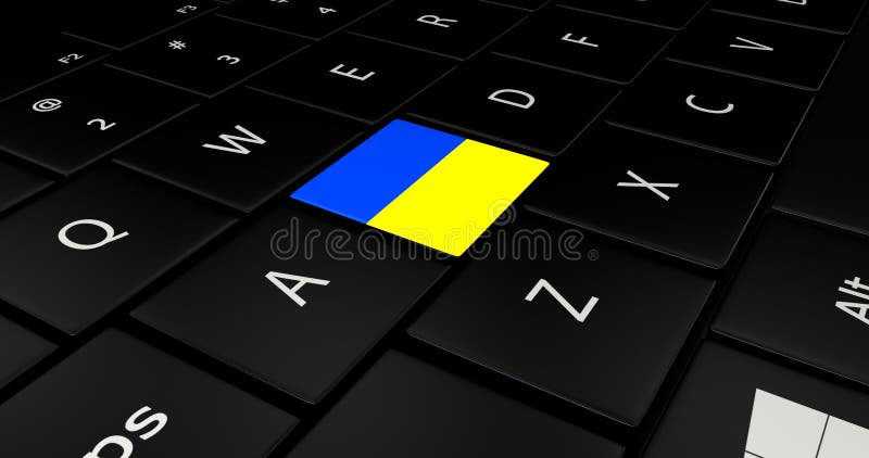 Keypad laptop. stock illustration. Illustration of concept - 91608461