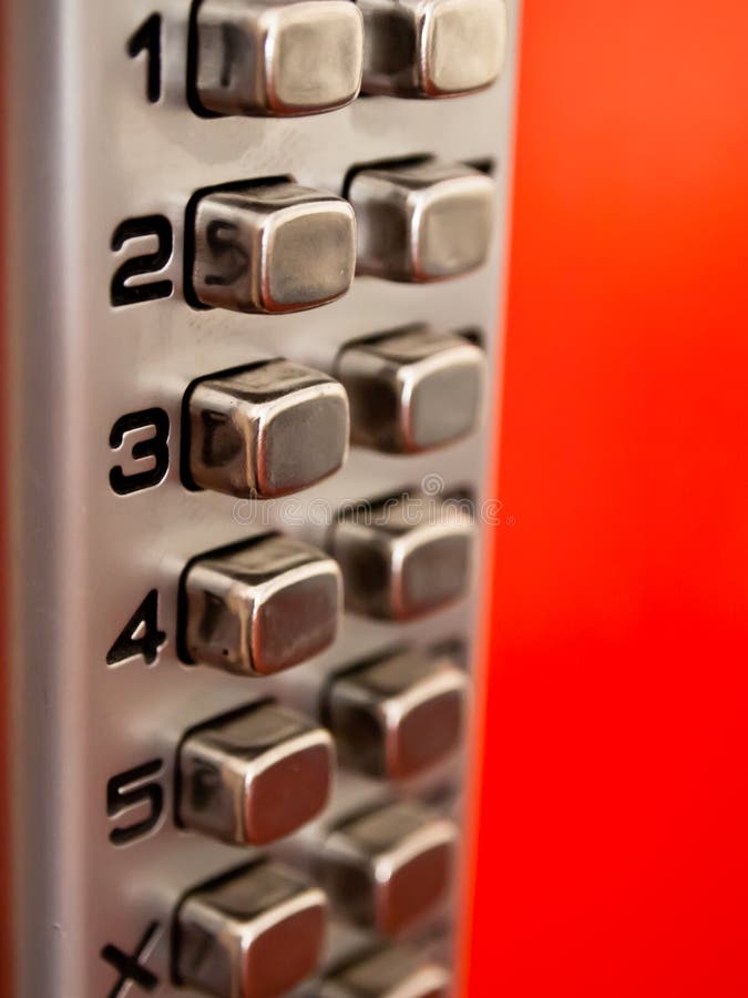 Elevator keypad stock image. Image of horizontal, steel - 7733665