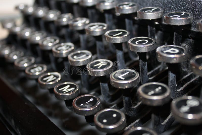 Keypad: old school. stock image. Image of school, typewriter - 82752917