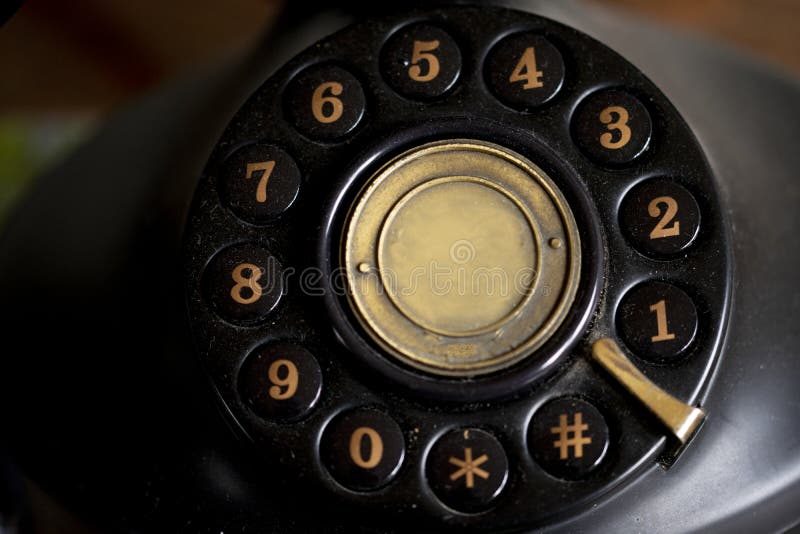 Keypad of an old telephone stock image. Image of keypad - 181095143