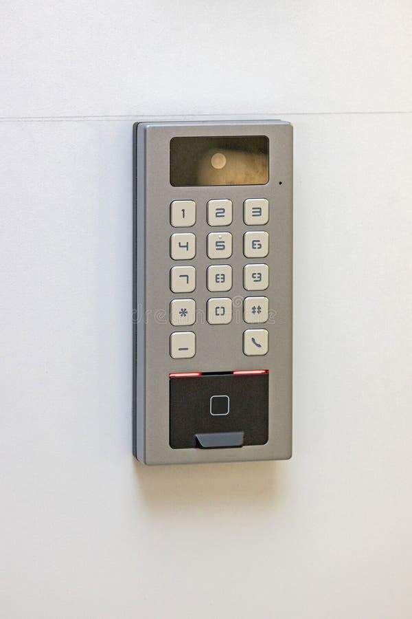 Keypad Rfid Smart Home stock image. Image of home, gate - 283637935