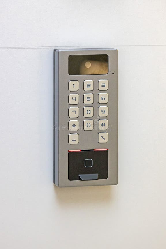 Keypad Rfid Smart Home stock image. Image of home, gate - 283637935