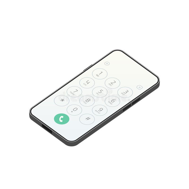 Keypad Smartphone Screen Stock Illustrations – 2,132 Keypad Smartphone ...