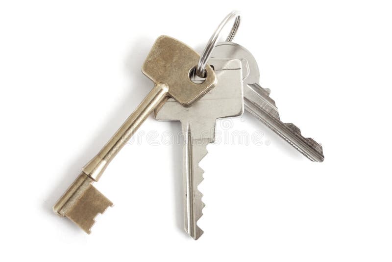 Keys stock image. Image of metal, isolated, objects, ring - 11945599