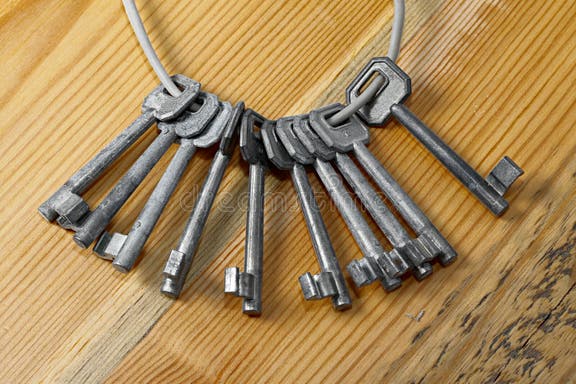 Keys stock image. Image of huge, bunch, hard, keys, keychain - 19447083