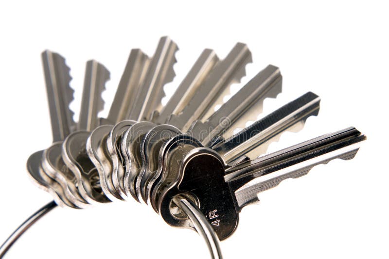 Keys stock image. Image of item, keyring, indoors, protection - 4109541