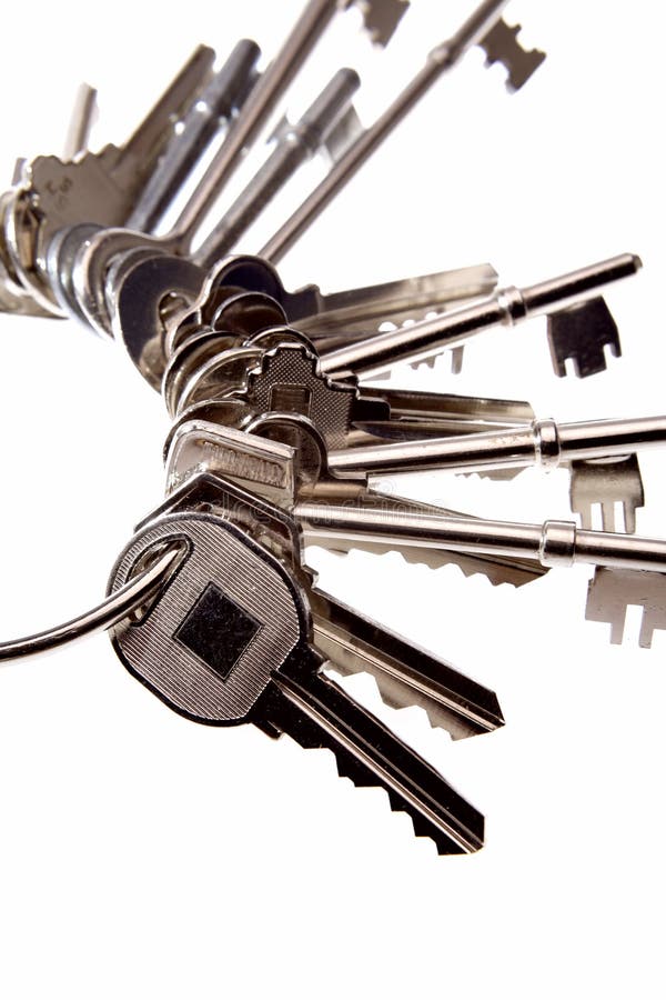 Keys stock image. Image of lock, mortise, bunch, rain, hinge - 526179