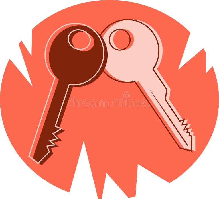 Two Keys Drawing Stock Illustrations – 92 Two Keys Drawing Stock ...