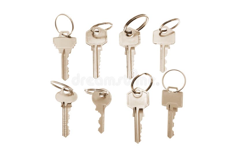 Keys stock image. Image of hardware, drop, white, keys - 6271091