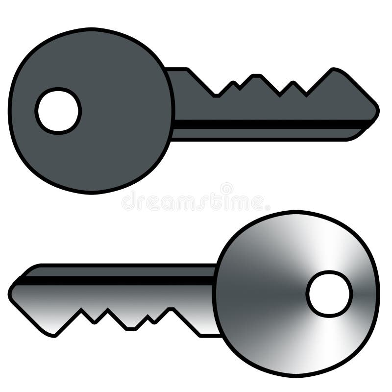 Keys stock illustration. Illustration of house, iron, secure - 982377
