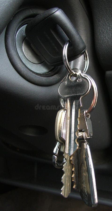 Keys - Car Keys in Ignition Stock Photo - Image of keys, dangerous: 200540