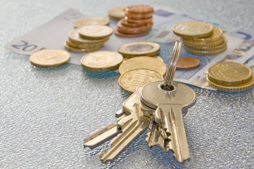 Keys and change stock image. Image of open, keys, lock - 8034403
