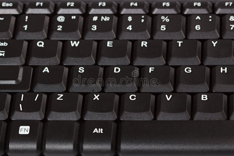 Keys Are A Computer Keyboard Stock Photo - Image of technology, support ...