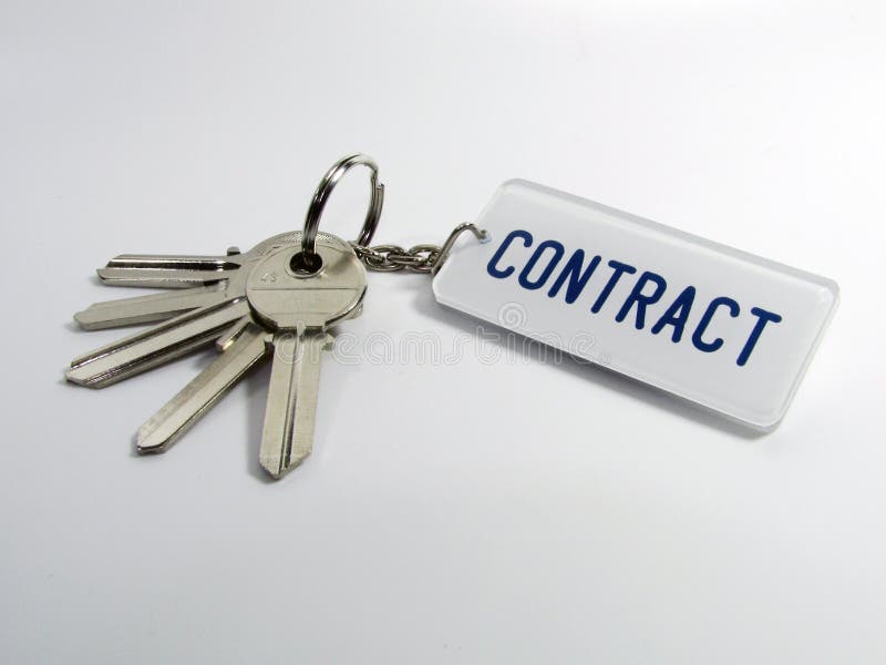 Keys of contract stock photo. Image of agreement, lifw - 5442136