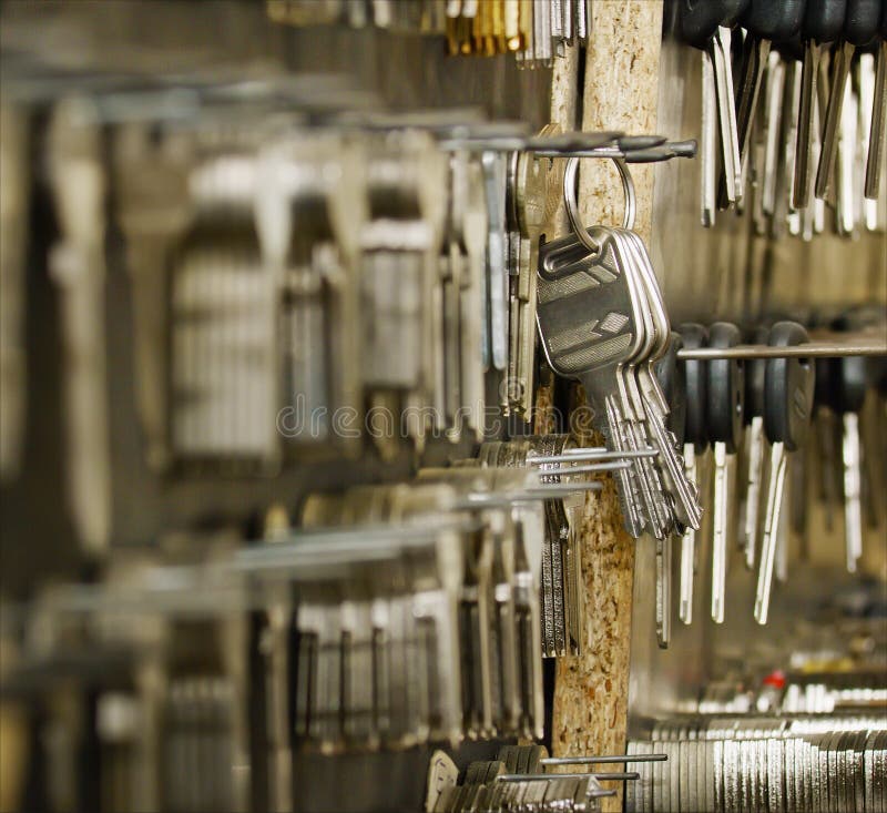 Lock and key stock image. Image of knob, entrance, safety - 8089331