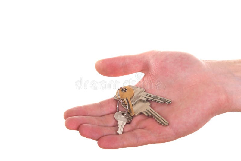 Keys Hand Over Picture. Image: 7848087