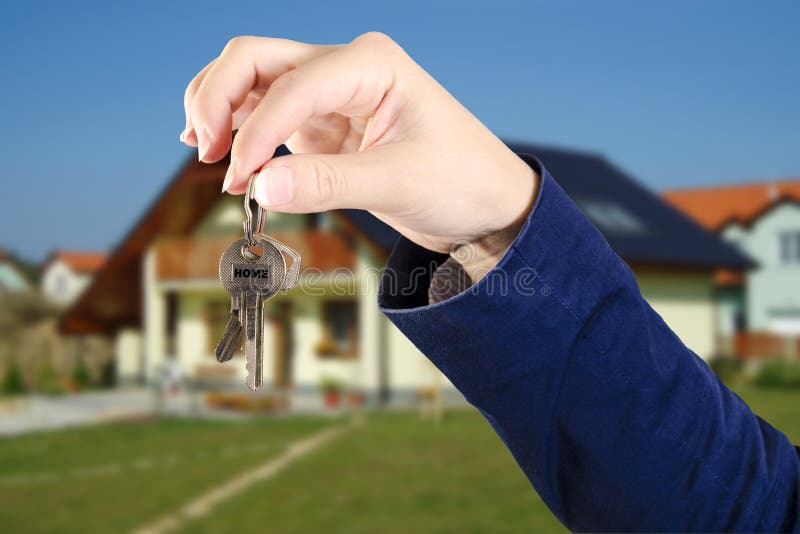 Keys to the dream house stock image. Image of contemporary - 1989225