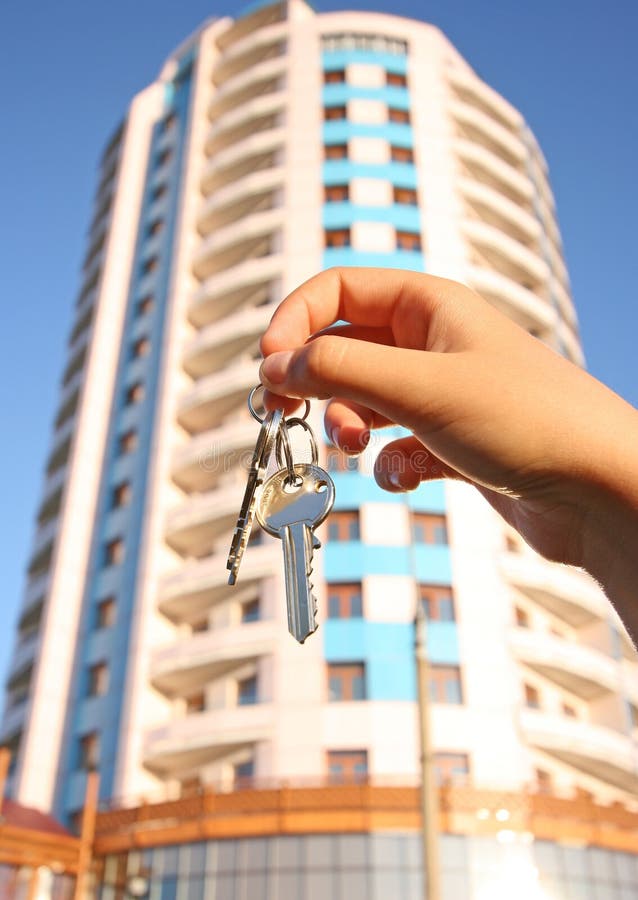 Keys & house stock photo. Image of property, realtor - 3822186