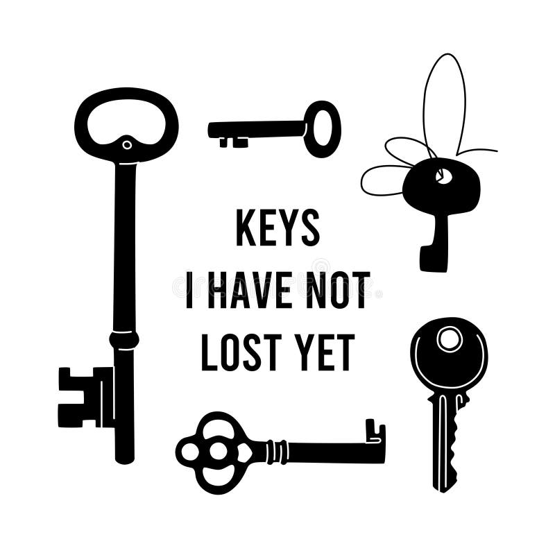 Lost Keys Stock Illustrations – 155 Lost Keys Stock Illustrations ...