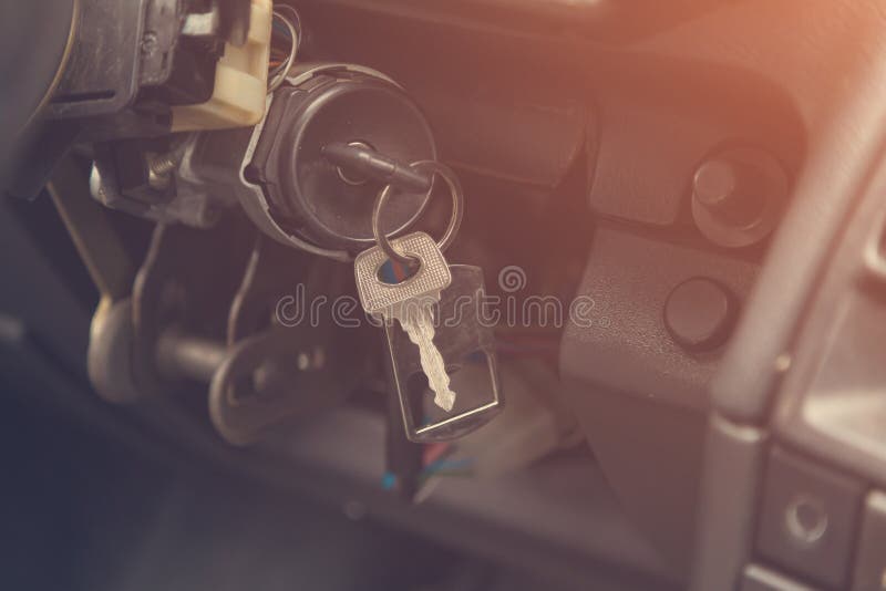 Keys - Car Keys in Ignition Stock Photo - Image of keys, dangerous: 200540