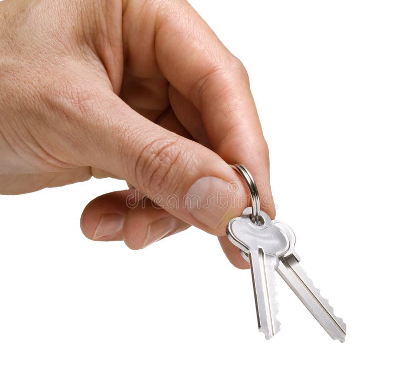 Keys Key Hand Isolated stock photo. Image of closing - 11015382