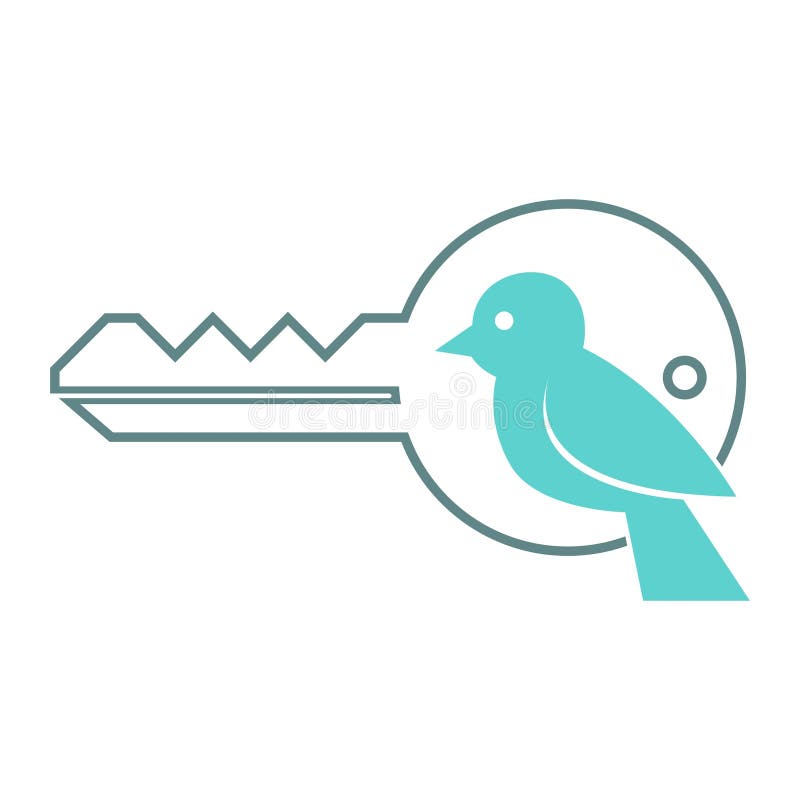 Keys logo icon design stock illustration. Illustration of home - 382672497