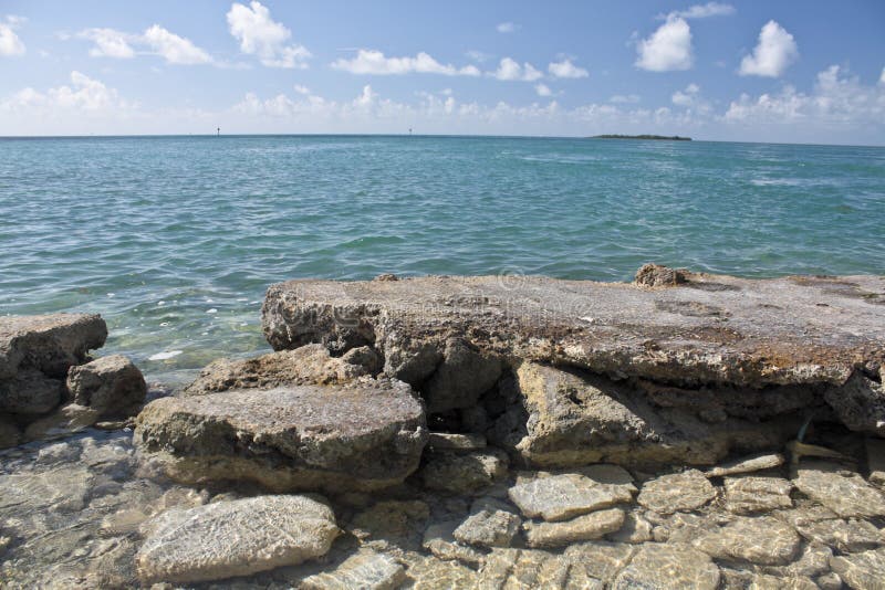 Keys Ocean scenic stock photo. Image of seascape, water - 98477950