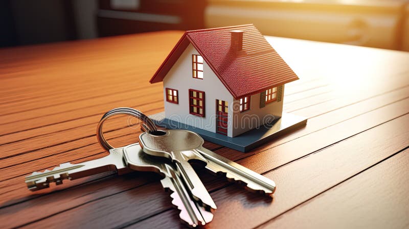 Keys Resting on a Table, Symbolizing the Beginning of a Stay in a New ...