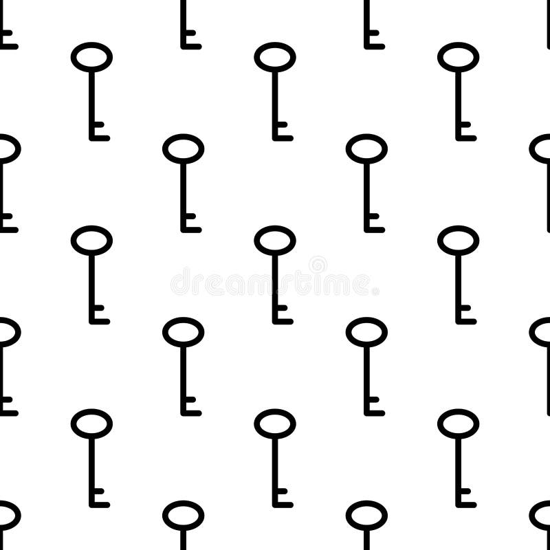 Background Simple Key 2 Black Stock Vector - Illustration of background ...