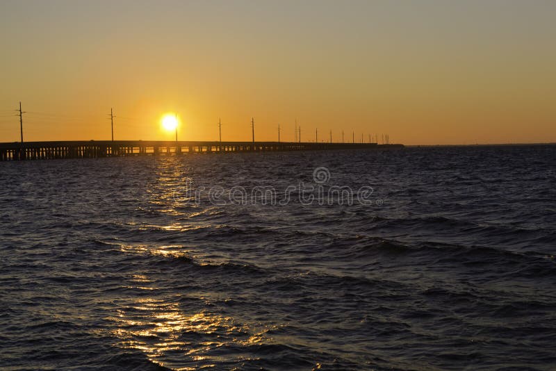 Keys Sunset stock image. Image of building, bahia, beach - 17655549