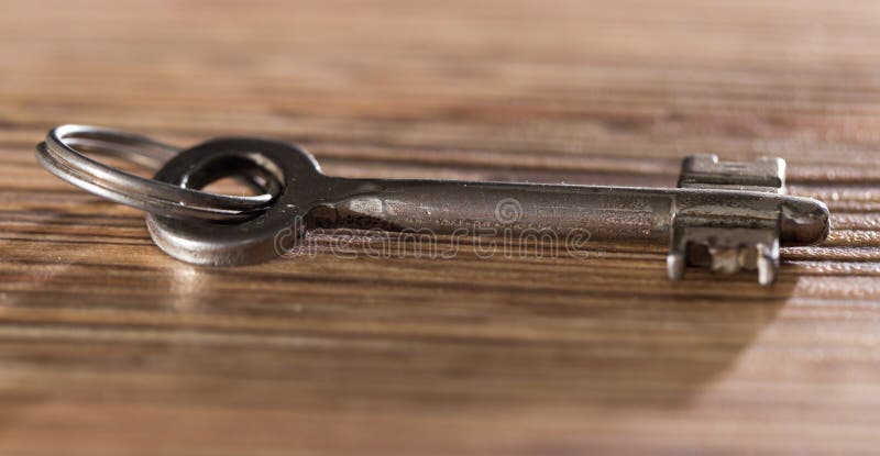 Keys on the table stock photo. Image of security, real - 105073954