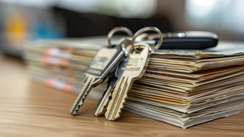 Keys To a New Beginning: Financial Security and a Fresh Start Stock ...