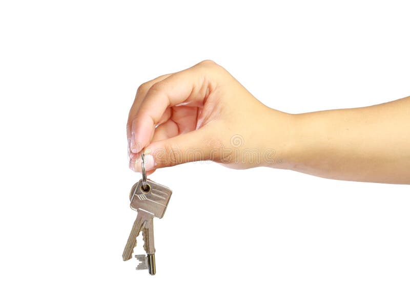 Keys Being Handed Over stock image. Image of closing - 11015399
