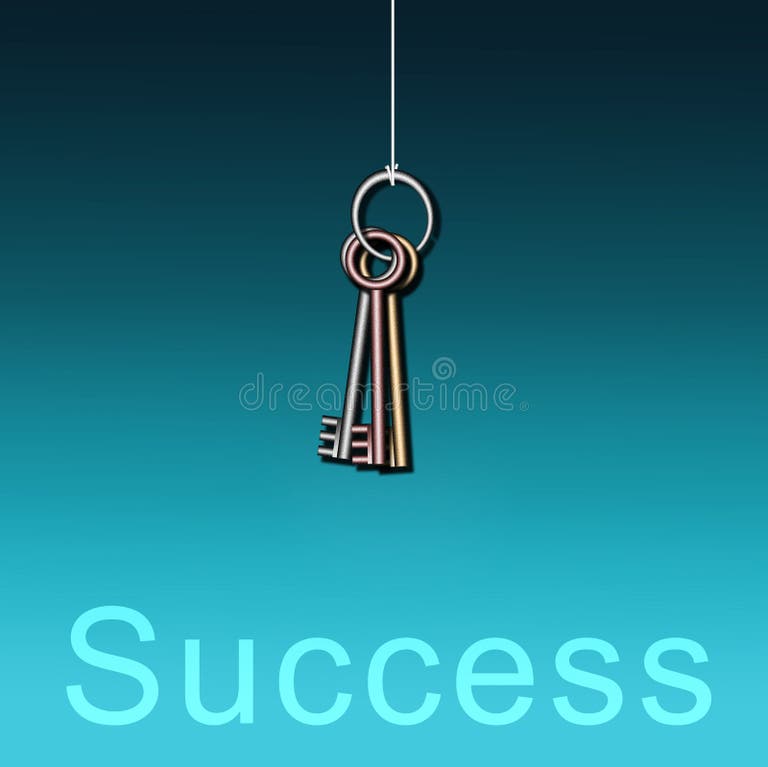 Keys To Success Stock Illustrations – 782 Keys To Success Stock ...