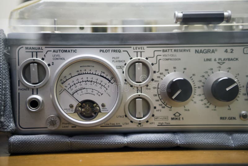 Keys and Toggle Keys on a Radio Stock Image - Image of professional ...