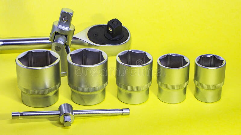 Keys and Tools for Car Repair. Work Equipment. Copy Space Stock Image ...