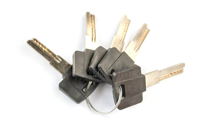 Keys on a white background stock image. Image of white - 141198919