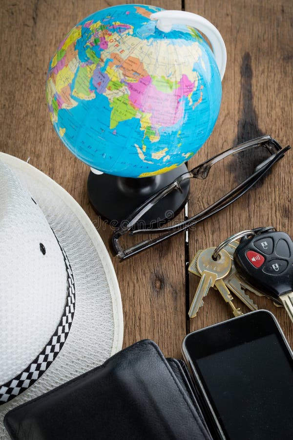 Keys and World Travel Concept Stock Image - Image of location ...