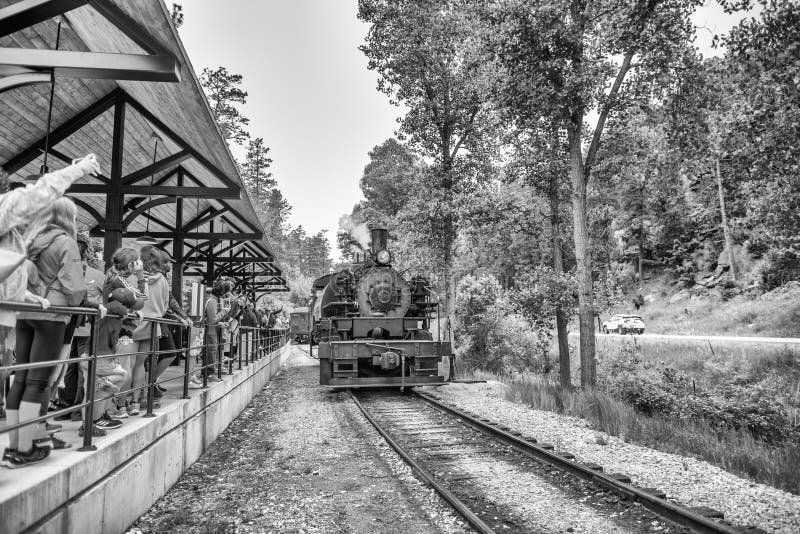 Keystone, South Dakota - July 4, 2019: the Famous 1880 Train Editorial ...