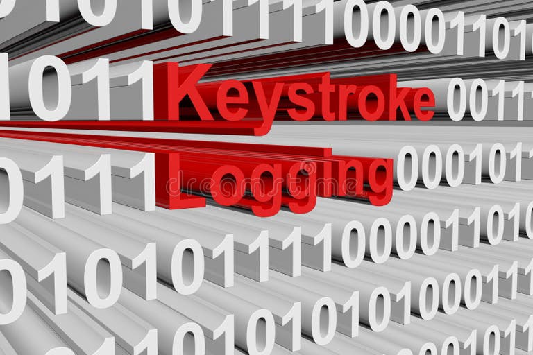 Keystroke logging stock illustration. Illustration of keystroke - 86566400